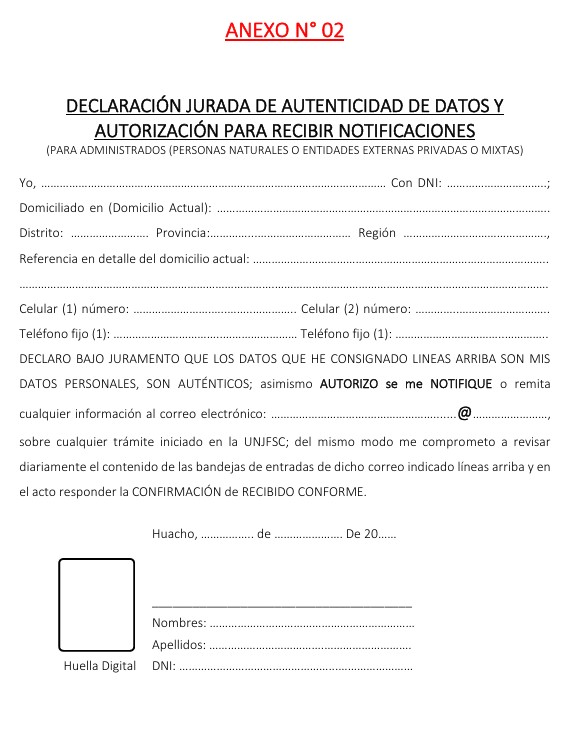 Universidad Nacional José Faustino Sánchez Carrión